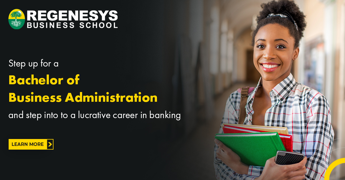 Can you become a banker with a BBA | Regenesys