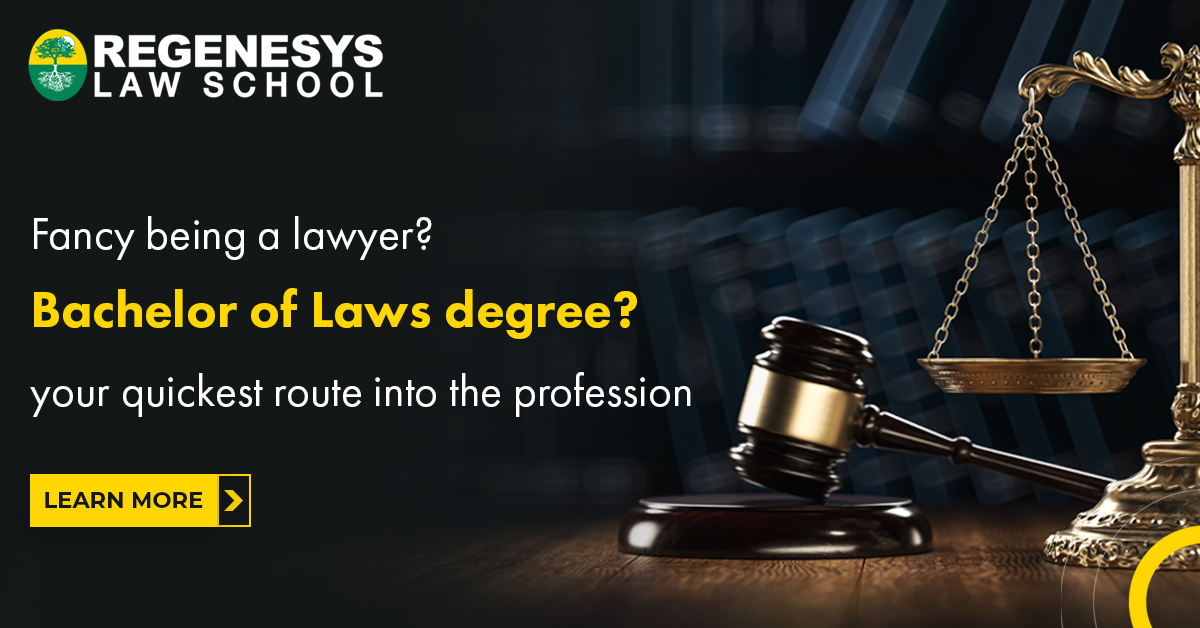 Can You Become a Lawyer with a BA in Law | Regenesys