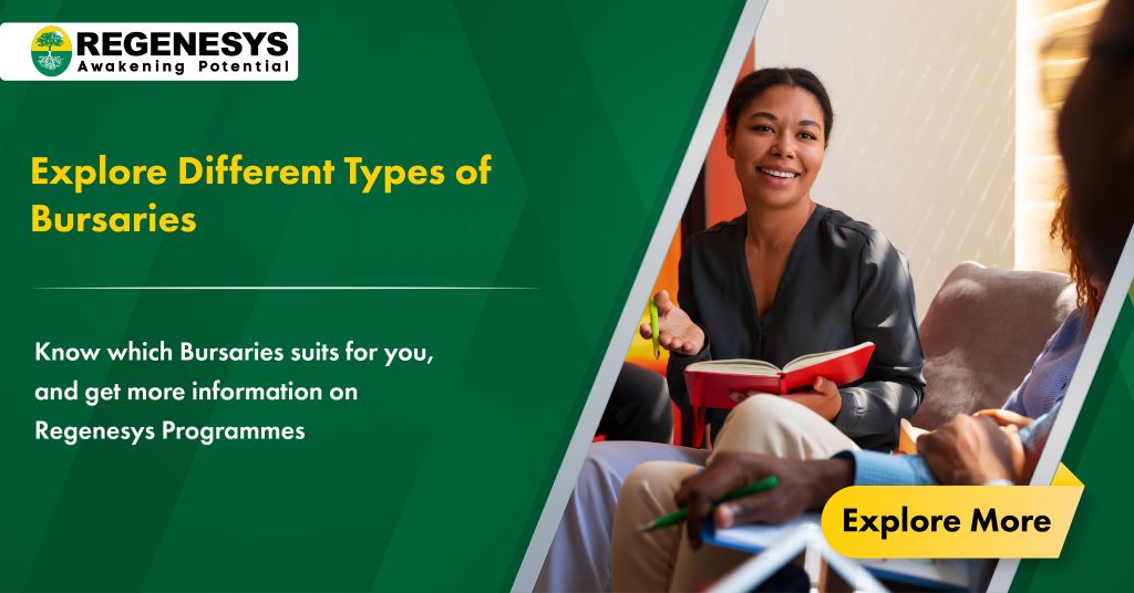 Types of Bursaries: Easy Guide on them - Regenesys