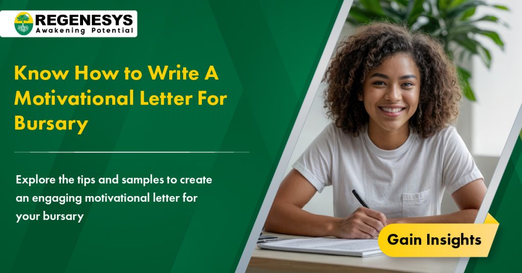 How to Write a Motivational Letter for a Bursary - Download PDF