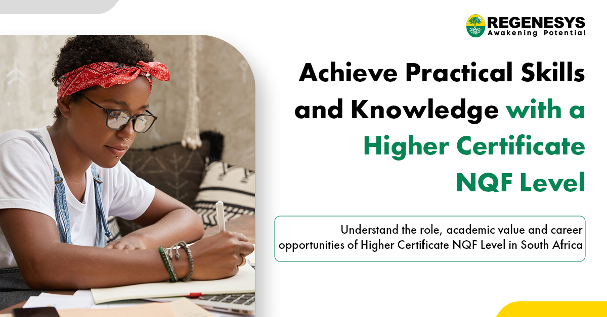 Higher Certificate NQF Level in South Africa: Key Insights